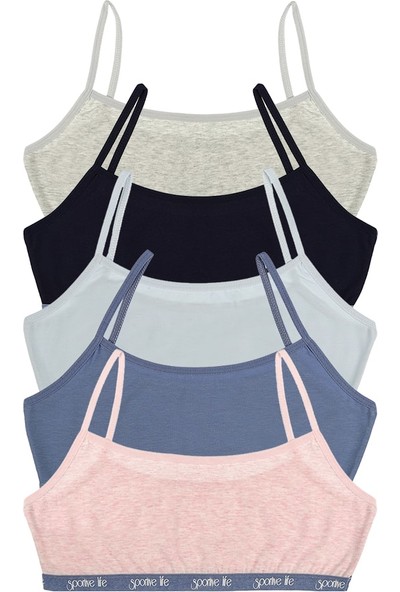 Donella 5'li Spor Lastikli Genç Kız Body - 5971WD9