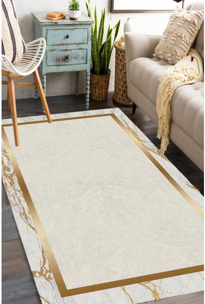 Cappio Siyah Afgan Desenli Oval Halı