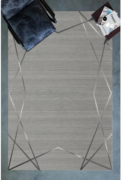 Cappio Halı Cappio Gold Beyaz Kenarlı Eskitme Krem Halı