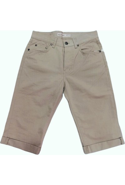 Brg Jeans Erkek Kapri Kanvas Ustop BGL-ST01292