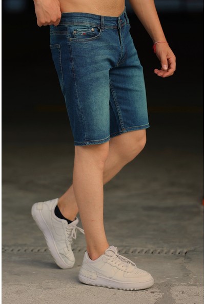 River Club Erkek Lacivert Kot - Şort Jeans&denim - Kapri&bermuda River Club Erkek Lacivert Kot - Şort Jeans&denim - Kapri&bermuda