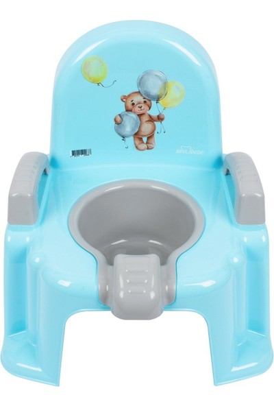 Sevi Bebe Sandalye ve Lazımlık Turkuaz Sevi Bebe Sandalye ve Lazımlık Turkuaz