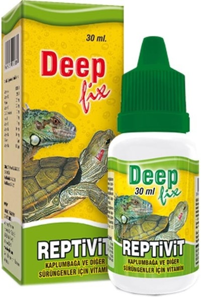 Deep Fix Deepfix Reptivit Kaplumbağa Mulvitimini 30 ml Deep Fix Deepfix Reptivit Kaplumbağa Mulvitimini 30 ml