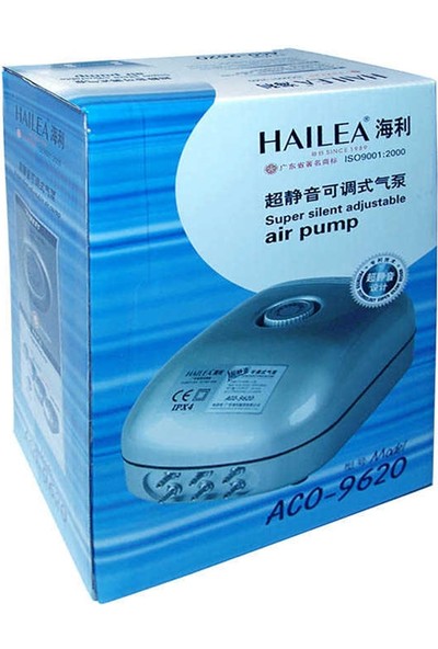 Hailea ACO-9620 6 Çıkışlı Sessiz Hava Motoru 12W Hailea ACO-9620 6 Çıkışlı Sessiz Hava Motoru 12W