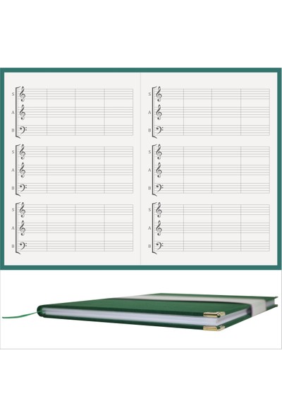 Bi Defter Koro Müzik Nota Defteri Soprano - Alto - Bas Sab El Yapımı El Dikişi Iplik Dikiş Bi Defter Koro Müzik Nota Defteri Soprano - Alto - Bas Sab El Yapımı El Dikişi Iplik Dikiş