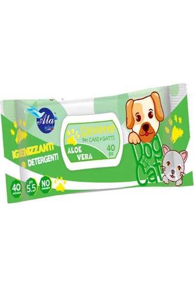 Ata Salviette Aloe Veralı Islak Mendil 40LI Ata Salviette Aloe Veralı Islak Mendil 40LI