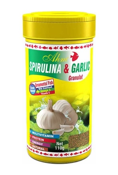 AHM Spirulina Garlic Sarımsaklı 250 ml AHM Spirulina Garlic Sarımsaklı 250 ml