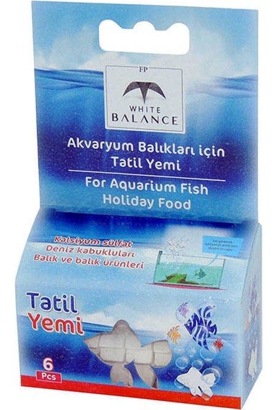 White Balance Tatil Yemi 6 Lı White Balance Tatil Yemi 6 Lı