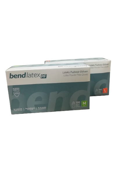 Bend Lateks Pudrasız Cerrahi Eldiven L Beden 100'LÜ Bend Lateks Pudrasız Cerrahi Eldiven L Beden 100'LÜ