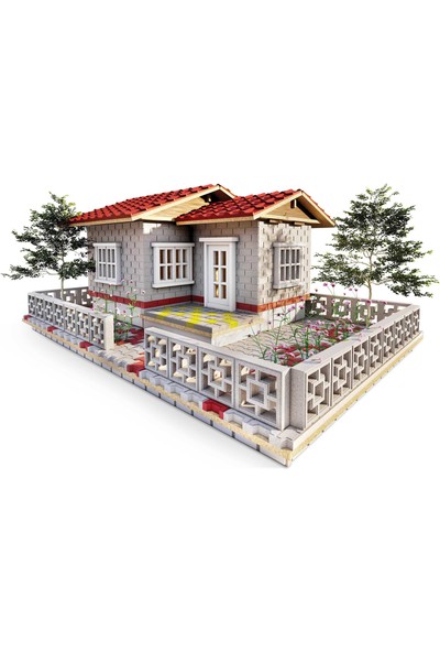 Eshel Maket Sahil Villa - Gri Cephe - 1:24 Eshel Maket Sahil Villa - Gri Cephe - 1:24