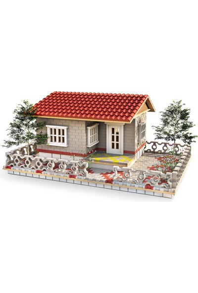 Eshel Maket Orman Villa - Gri Cephe - 1:24 Ölçek Eshel Maket Orman Villa - Gri Cephe - 1:24 Ölçek