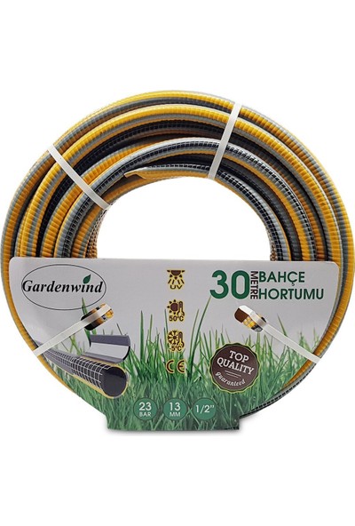 Gardenwind 1/2'' 13 mm Bahçe Sulama Hortumu 30 Metre