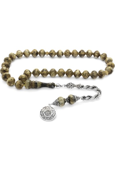 Alis Silver 925 Ayar Gümüş Halat Püsküllü Istanbul Kesim Dalmaçya Damla Kehribar Tesbih Alis Silver 925 Ayar Gümüş Halat Püsküllü Istanbul Kesim Dalmaçya Damla Kehribar Tesbih