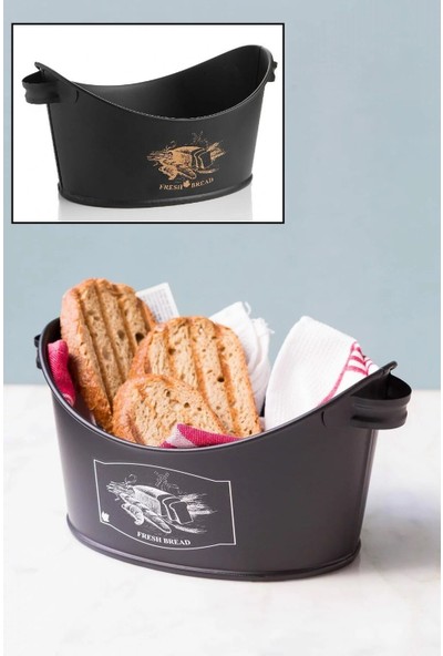 Manor 28CM Metal Kayık Ekmeklik Manor 28CM Metal Kayık Ekmeklik