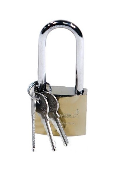 Bay-Tec Tri-Max Uzun Sarı Asma Kilit 32 mm Bay-Tec Tri-Max Uzun Sarı Asma Kilit 32 mm