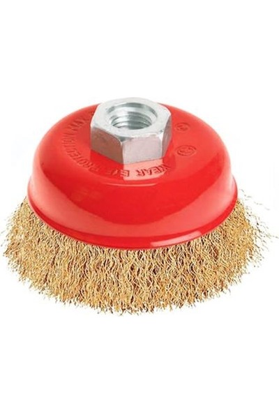 Bay-Tec Saçaklı Çanak Tel Fırça 65 mm