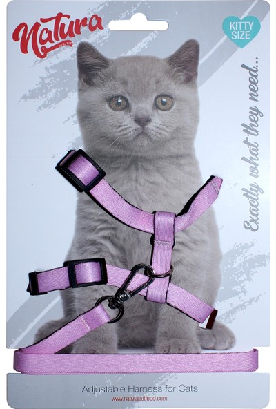 Natura Yavru Kedi Bel Tasması - Pembe Natura Yavru Kedi Bel Tasması - Pembe
