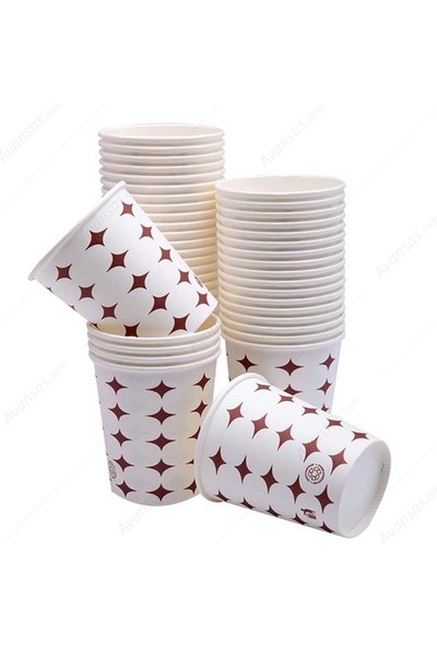 Bahat Karton Bardak 100`LÜ- 7 Oz