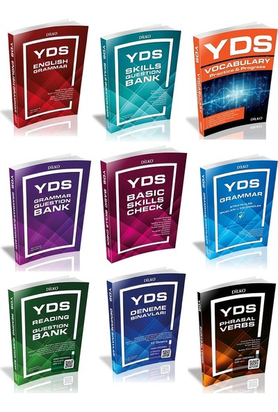 Dilko Yayıncılık YDS Full Paket ( 9 Kitap ) Dilko Yayıncılık YDS Full Paket ( 9 Kitap )