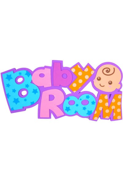 Temel Baby Room Duvar-Kapı Süsü Eva Sticker WS-105542 Temel Baby Room Duvar-Kapı Süsü Eva Sticker WS-105542