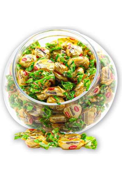 Kent Fullmilk Sütlü Tereyağlı Bonbon Şeker 1 kg Kent Fullmilk Sütlü Tereyağlı Bonbon Şeker 1 kg