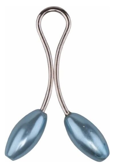 Nazarone Eşarp ve Şal Gri Klipsi