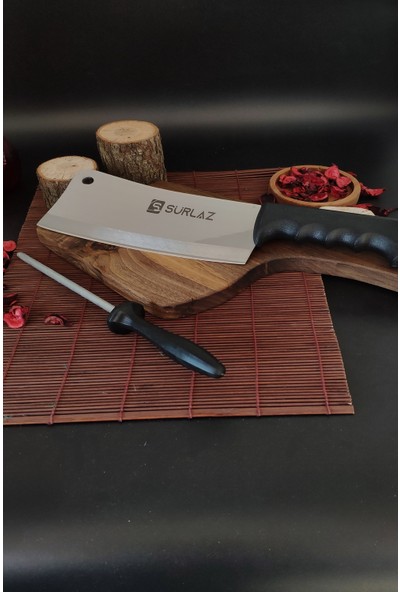 Sürlaz Kasap Satırı Zırh Kemik Kırma 2'li Set Sürlaz Kasap Satırı Zırh Kemik Kırma 2'li Set