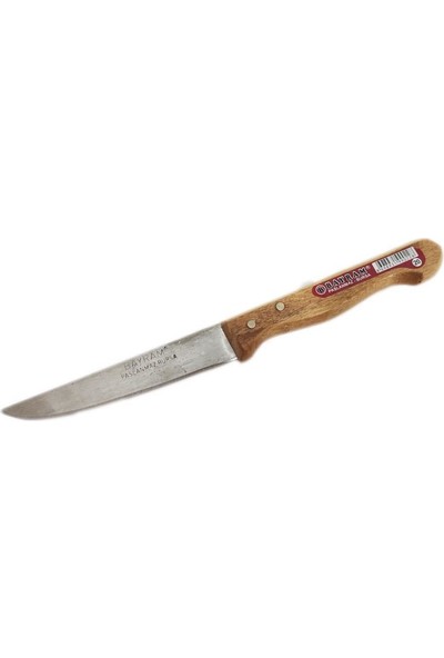 Bayram Ekonomik Paslanmaz Ahşap Sap Mutfak Bıçağı 20 cm Bayram Ekonomik Paslanmaz Ahşap Sap Mutfak Bıçağı 20 cm