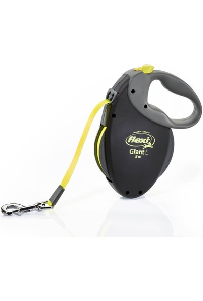 Flexi Neon Reflektörlü Şerit Otomatik Gezdirme Tasması Giant (L) 8m Flexi Neon Reflektörlü Şerit Otomatik Gezdirme Tasması Giant (L) 8m