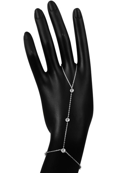 Söğütlü Silver Gümüş Sıra Taşlı Şahmeran