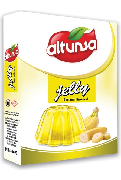 Altunsa Muz Aromalı Jel 85 gr Altunsa Muz Aromalı Jel 85 gr