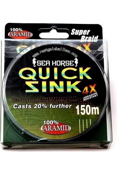 Sea Horse Quick Sink 0,18 mm 150MT 4x Ipek Misina