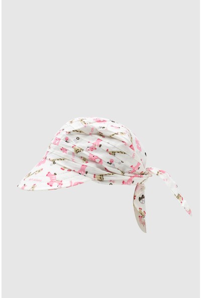 Külah Çocuk Safari Bağlamalı Eşarp Siperli Bandana Plaj Şapkası 8-15 Yaş Zürafa Baskılı Külah Çocuk Safari Bağlamalı Eşarp Siperli Bandana Plaj Şapkası 8-15 Yaş Zürafa Baskılı
