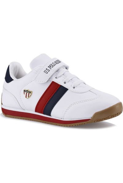U.S. Polo Assn. Bonı Wt 1pr Beyaz Erkek Çocuk Sneaker Ayakkabı