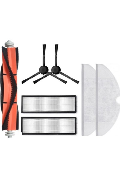 Robotyedek Xiaomi Mi Robot Vacuum Mop Pro 2+ 3D Global Versiyon Robot Süpürge Fırça Filtre Mop Robotyedek Xiaomi Mi Robot Vacuum Mop Pro 2+ 3D Global Versiyon Robot Süpürge Fırça Filtre Mop