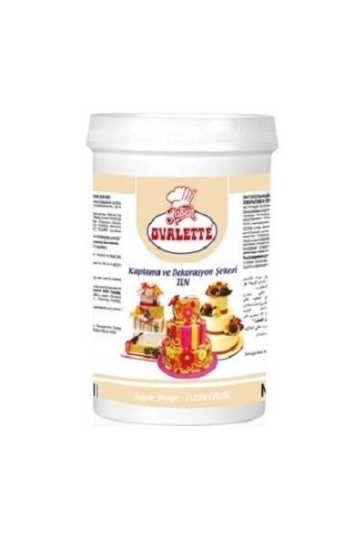 Ovalette Şeker Hamuru Ten Rengi 1kg Ovalette Şeker Hamuru Ten Rengi 1kg