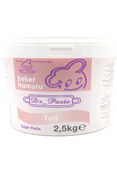 Dr. Paste Şeker Hamuru Ten 2.5 kg