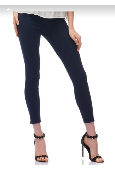 Kadın Dar Paça Yüksek Bel Likralı Pantolon