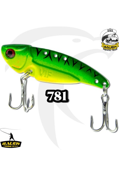 BAUER Zincmetal Vibrasyon Suni Yem 9 gr 5 cm