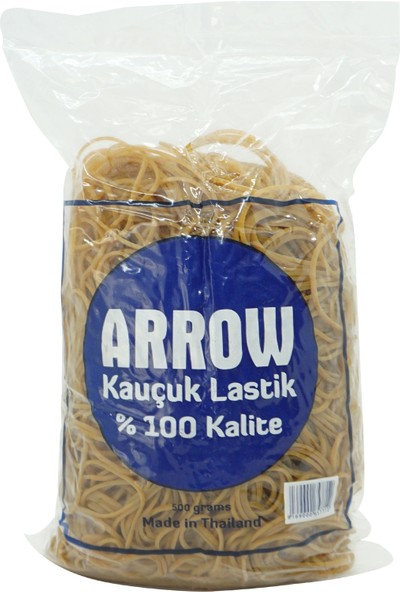 Arrow Naturel Standart Paket Lastiği 8 cm 500 gr Arrow Naturel Standart Paket Lastiği 8 cm 500 gr