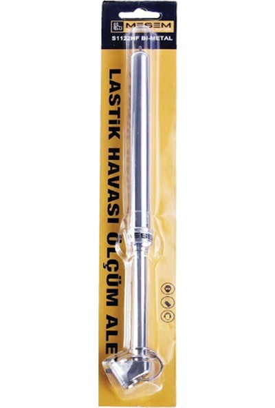 Meşem Lastik Havası Ölçüm Aleti S1122HF Bı-Metal Meşem Lastik Havası Ölçüm Aleti S1122HF Bı-Metal
