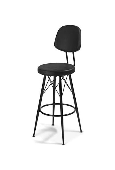 Sandalye Shop Dolce Bar Yemek Mutfak Bahçe Sandalyesi Siyah Metal Ayaklı 75 cm Sandalye Shop Dolce Bar Yemek Mutfak Bahçe Sandalyesi Siyah Metal Ayaklı 75 cm