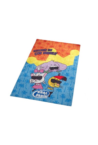 Hobby Kral Şakir Dostum Bu Çok Havalı Lisanslı Halı ve Paspas Takımı 160X230 cm Hobby Kral Şakir Dostum Bu Çok Havalı Lisanslı Halı ve Paspas Takımı 160X230 cm