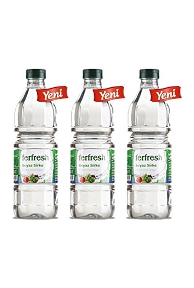 FERSAN Ferfresh Beyaz Sirke 1 lt Pet Şişe 3'lü