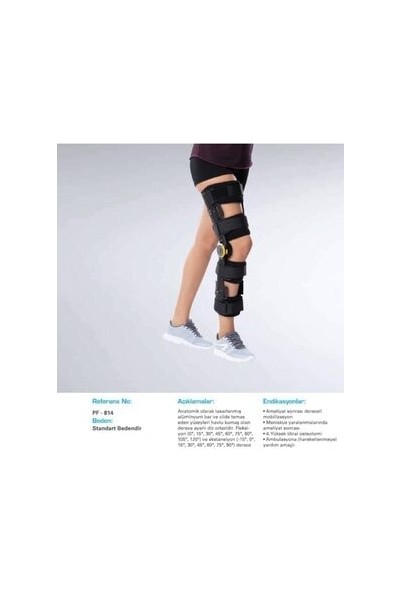 Medikalbim Açı Ayarlı Dizlik Açı Ayarlı Dizlik