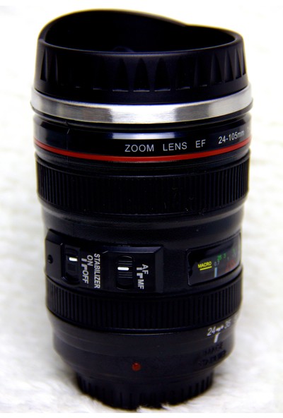 Thekilig Objektif Görünümlü Lens Kupa - Çelik Kahve Çay Termos Mug Bardak - 1 Adet Thekilig Objektif Görünümlü Lens Kupa - Çelik Kahve Çay Termos Mug Bardak - 1 Adet