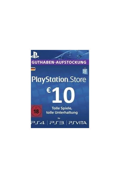 Playstation Psn Card 10 EUR / 10 EURO (DE) Germany Playstation Psn Card 10 EUR / 10 EURO (DE) Germany