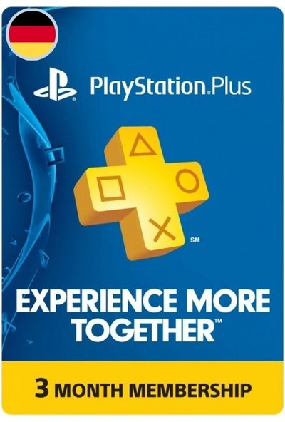 Playstation Plus Card 3 Ay Üyelik Kodu (De) Psn Key Germany Playstation Plus Card 3 Ay Üyelik Kodu (De) Psn Key Germany