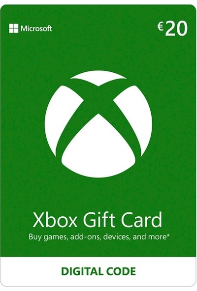 Xbox Live Gift Card 20 Eur (DE) Germany Xbox Live Gift Card 20 Eur (DE) Germany