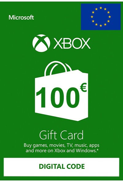 Xbox Live Gift Card 100 EUR (De) Germany Xbox Live Gift Card 100 EUR (De) Germany
